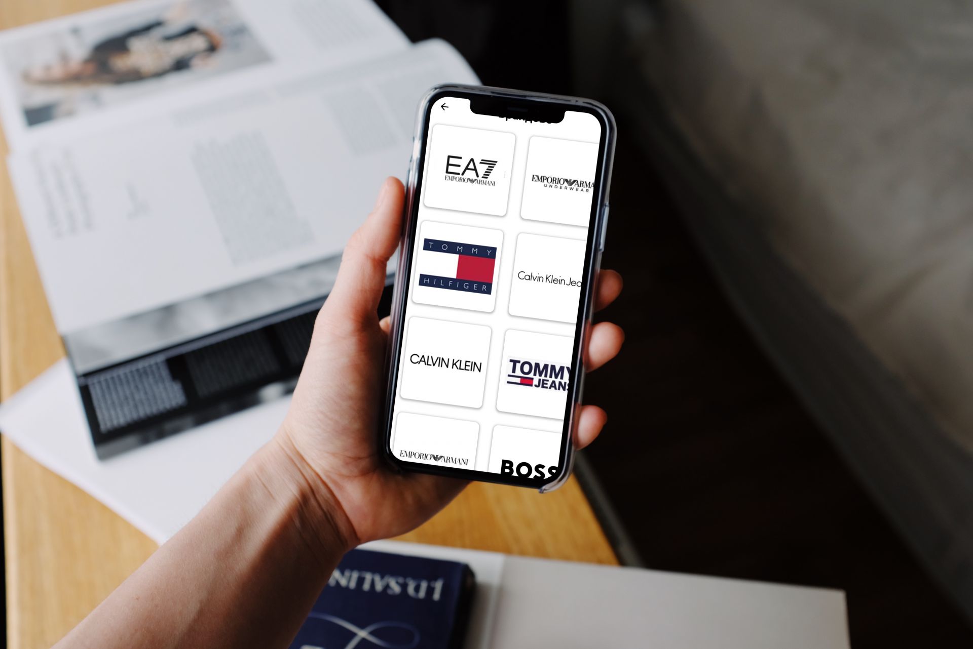 Мобилно приложение за мода и дрехи Tria - Изработка на сайт, мобилно ...